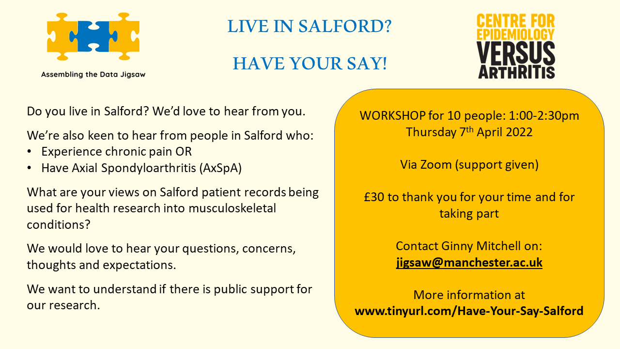 Centre for Epidemiology | Workshop: Assembling the Data Jigsaw